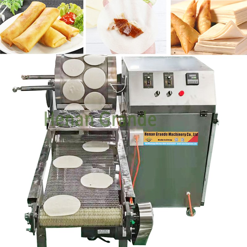 Automatic Samosa/Spring Roll Dough Pastry Wrapper Machine – Grande ...