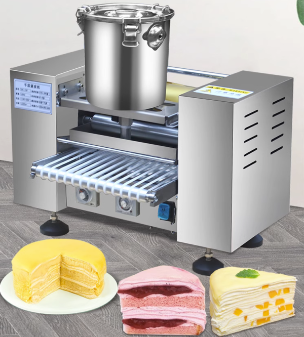 Automatic Mille Layer Crepe Cake Pancake Machine – Grande Machinery– A ...